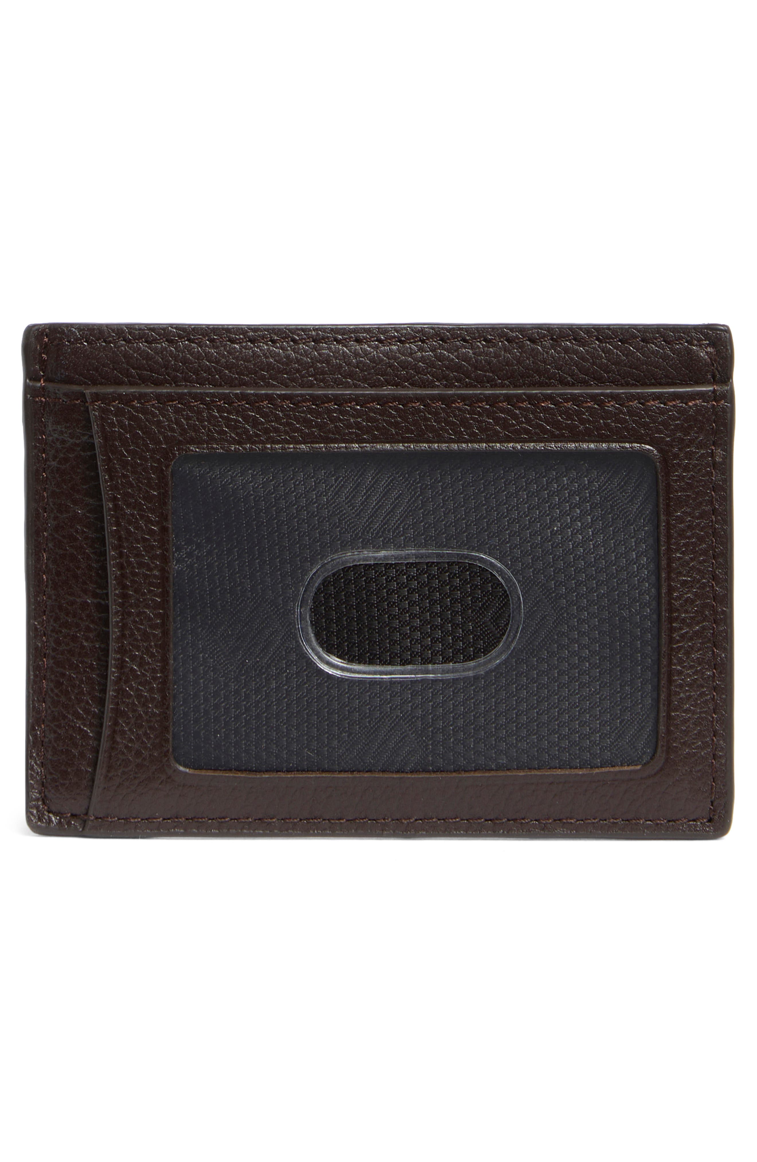Johnston & Murphy Pebbled Leather Card Case | Nordstromrack