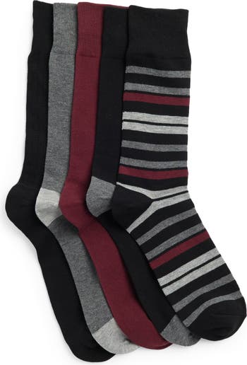 NORDSTROM RACK 5-Pack Assorted Dress Socks | Nordstromrack