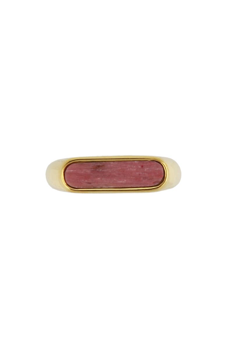 REBL Oval Pink Jasper Ring | Nordstromrack