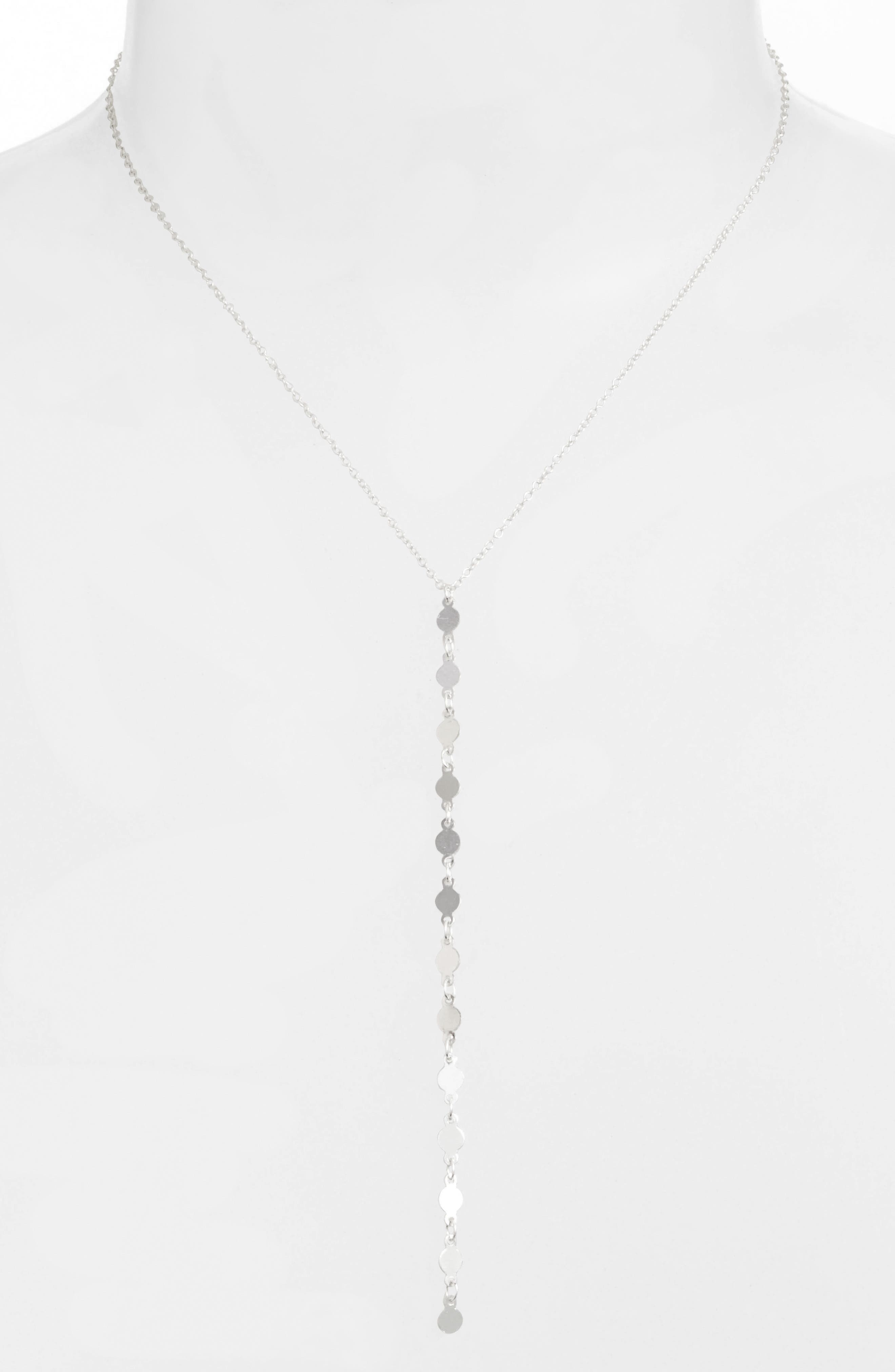 Argento Vivo Sterling Silver Argento Vivo Mirror Chain Vermeil Necklace ...