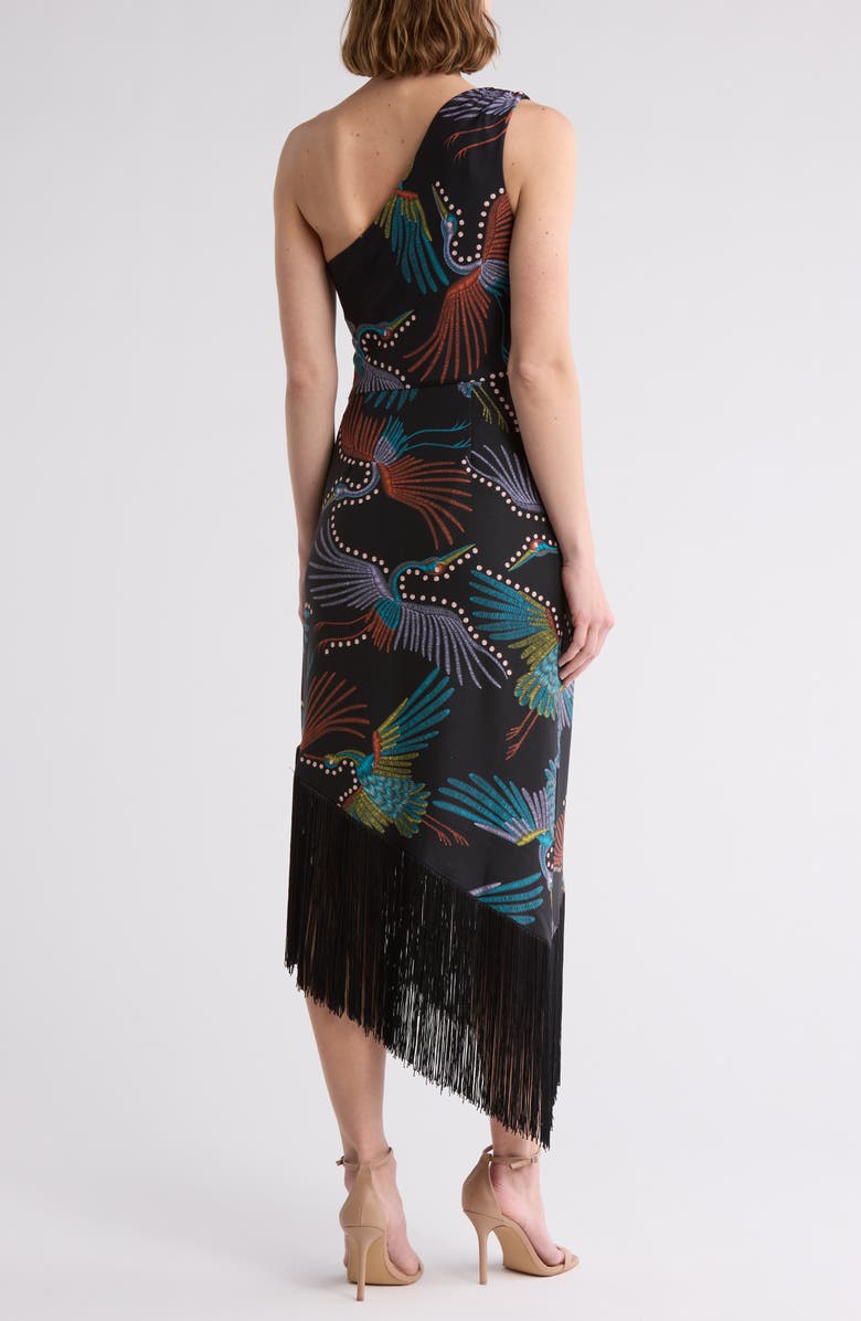 Hutch One Shoulder Fringe Hem Dress | Nordstromrack