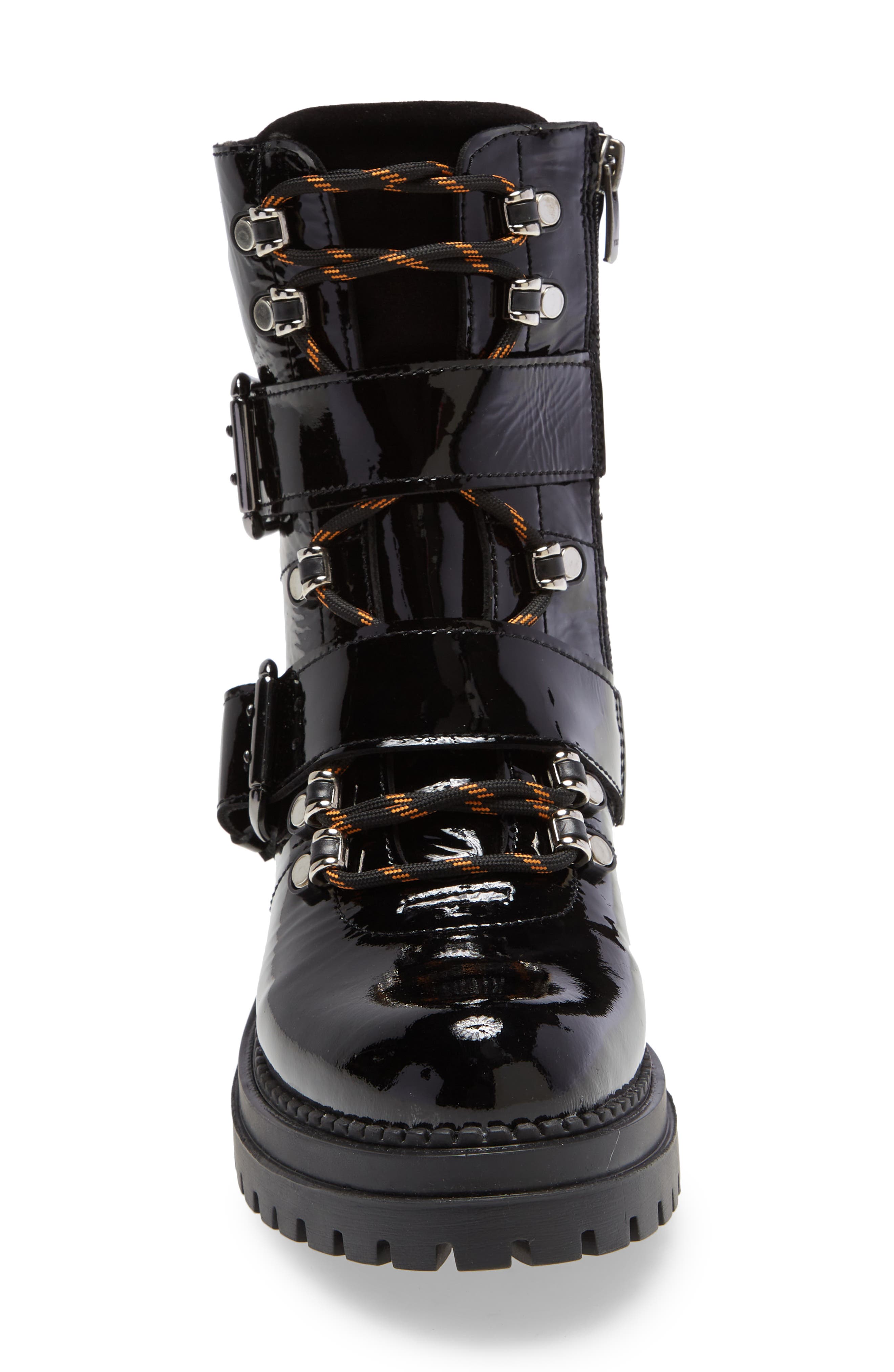Mod Buckle Combat Boot (Women) | Nordstromrack