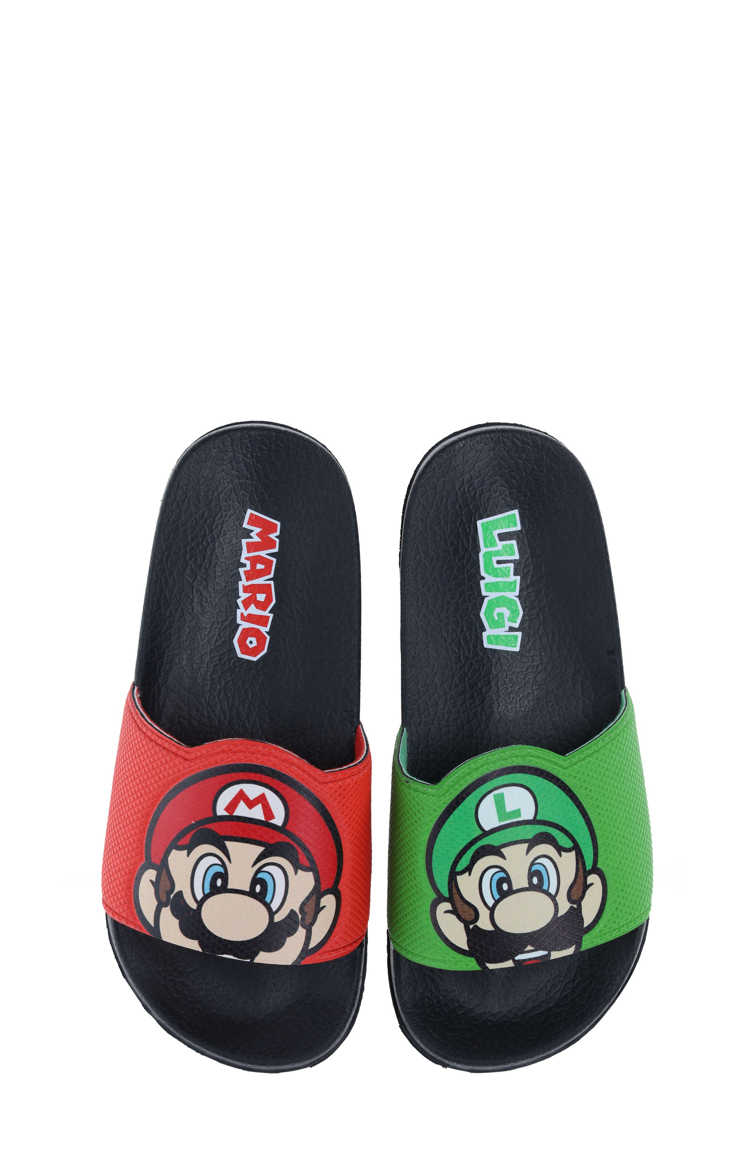 SG Footwear Kids' Mario & Luigi Print Slide Sandal | Nordstromrack
