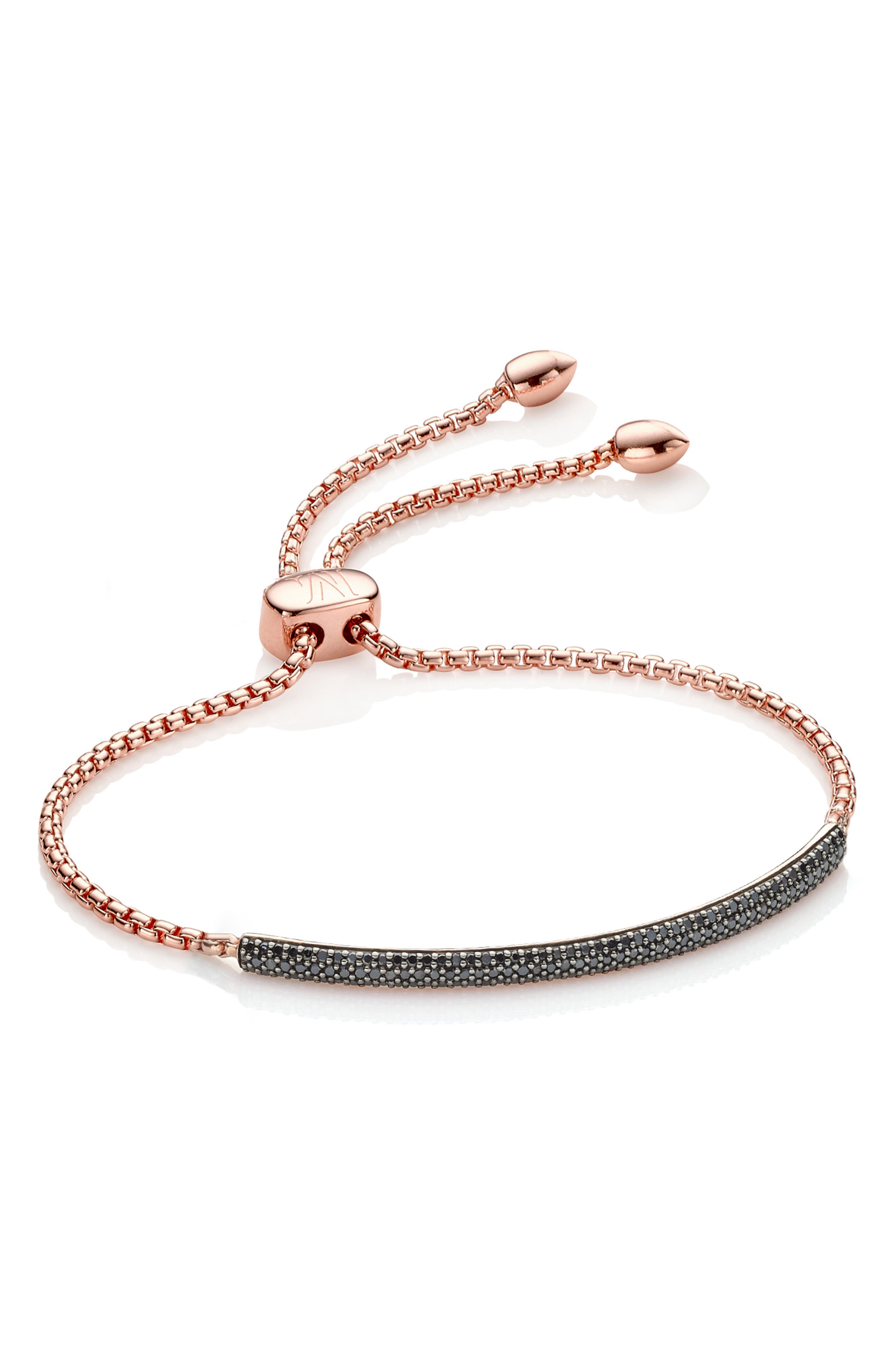 Monica Vinader Stellar Pavé Diamond Mini Bar Bracelet | Nordstromrack