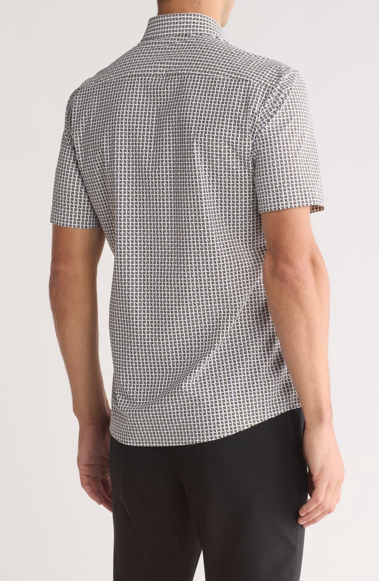 BOSS Short Sleeve Button-Up Shirt | Nordstrom