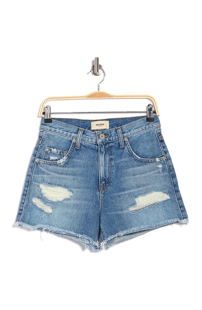 BLDWN Maddie High Waist Distressed Cut-Off Shorts | Nordstromrack