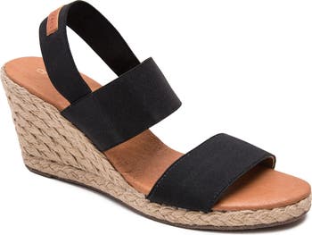 André Assous Allison Wedge Sandal (Women) | Nordstrom