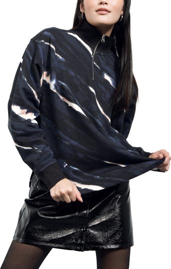 BP. + Wildfang Quarter Zip Mock Neck Pullover | Nordstromrack