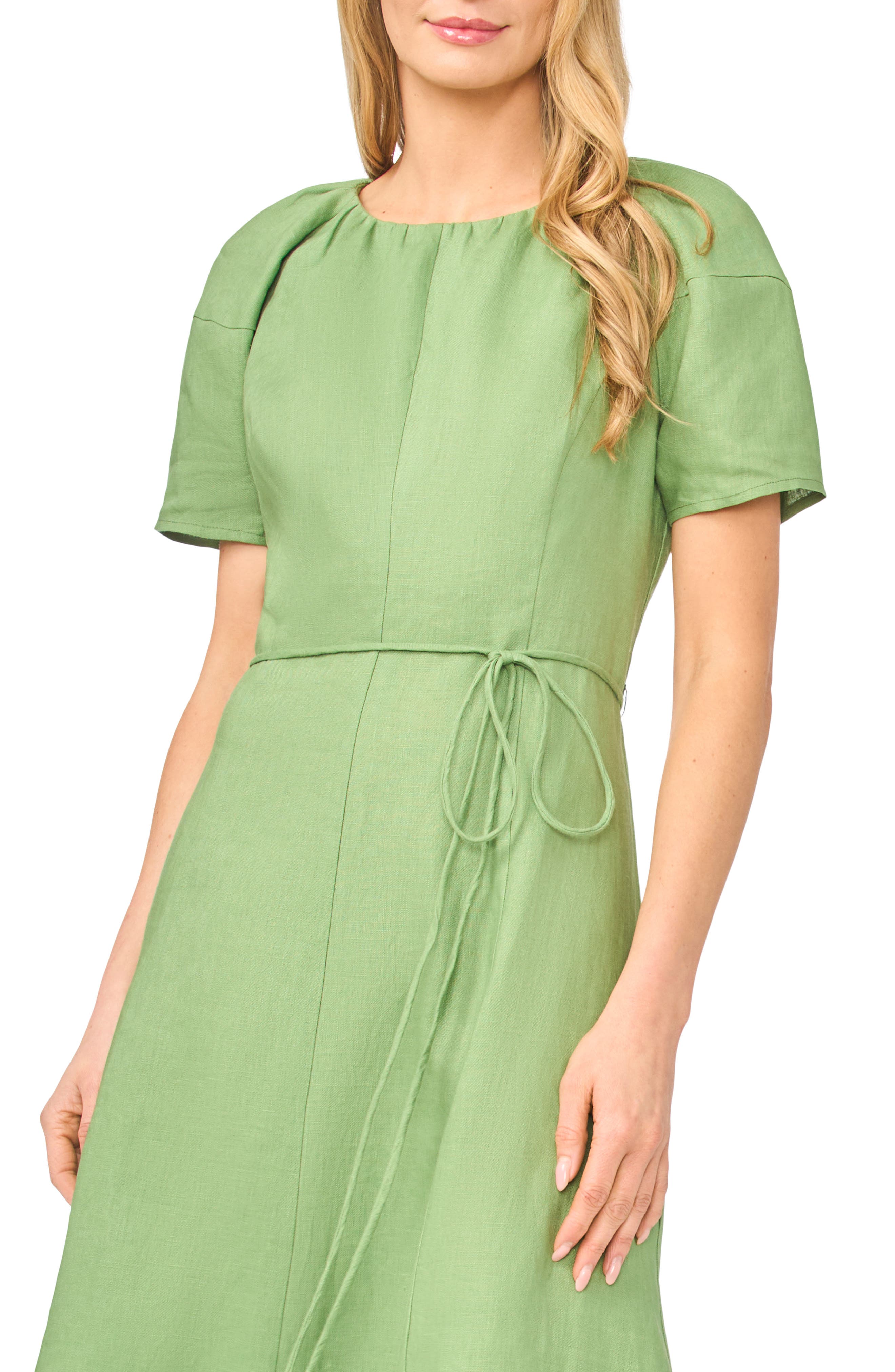 Ted Baker Allison Raglan Sleeve Linen Maxi Dress | Nordstromrack
