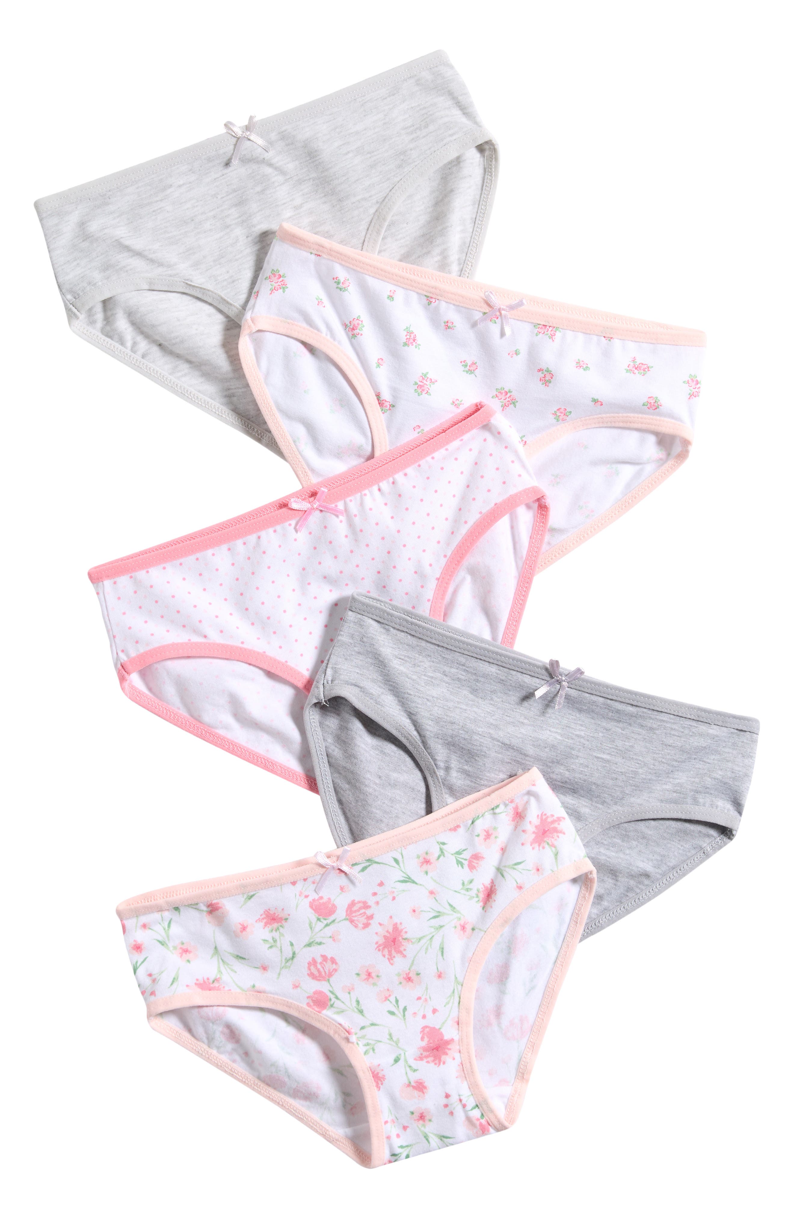 Laura Ashley Kids' 5-Pack Bikini Briefs | Nordstromrack