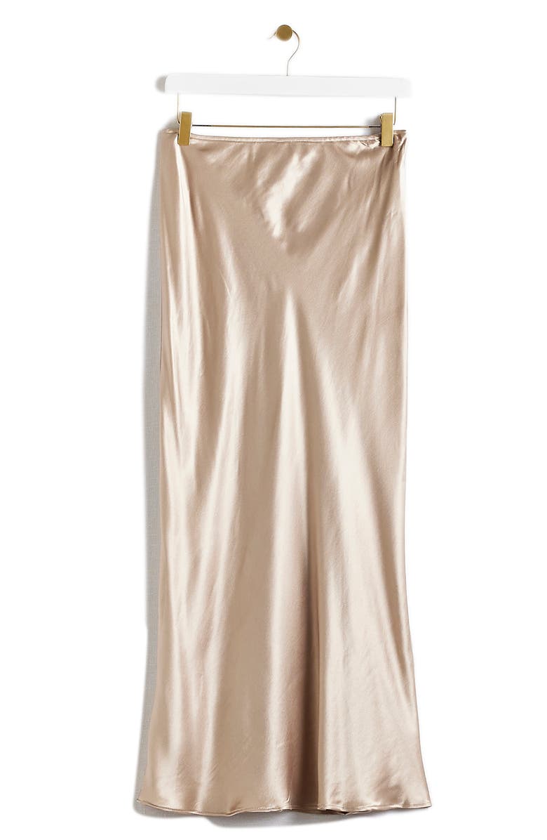 River Island Easy Bias Cut Satin Maxi Skirt | Nordstromrack
