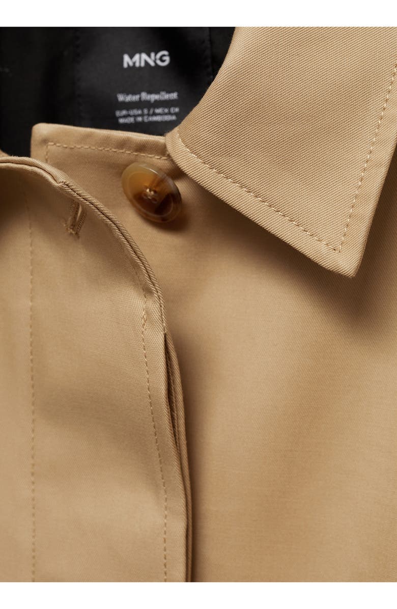 MANGO Tie Belt Trench Coat | Nordstromrack