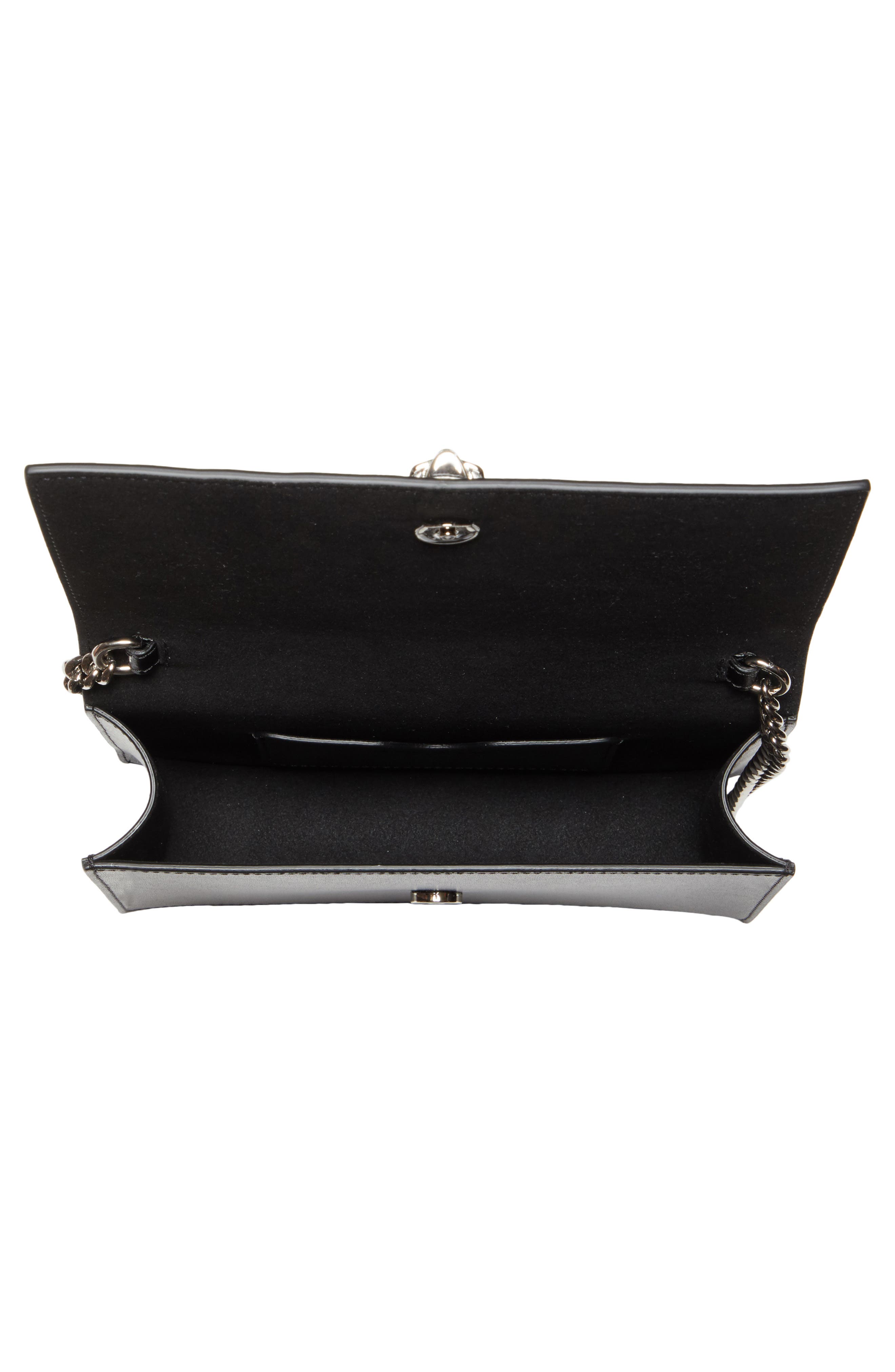 McQueen Alexander McQueen Mini Studded Skull Leather Shoulder Bag ...