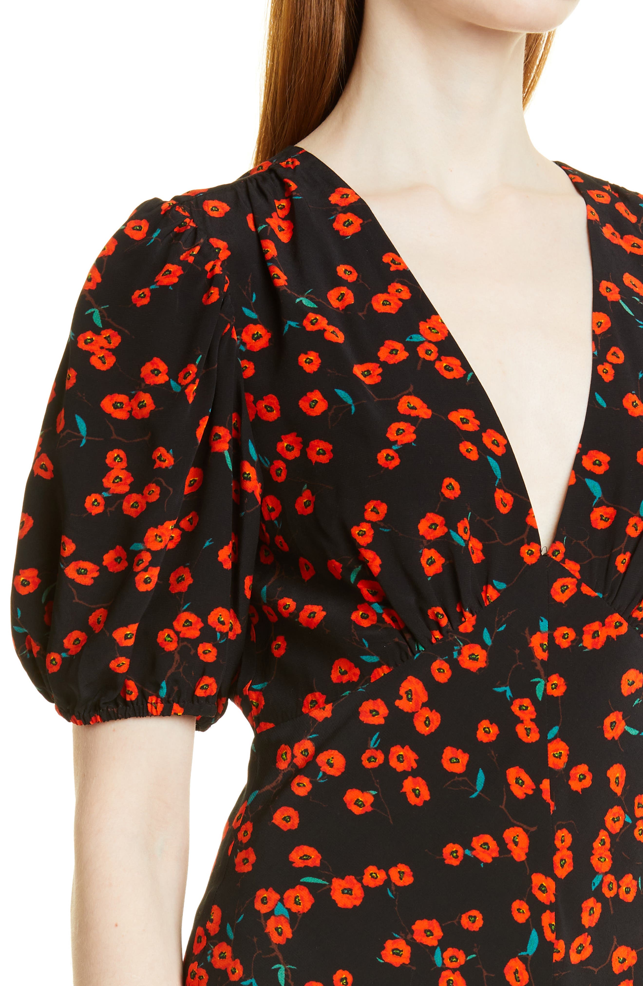 STAUD Milla Print Minidress | Nordstromrack