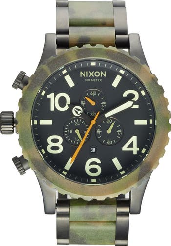 Nixon 'The 51-30' Chronograph Bracelet Watch, 51mm | Nordstrom
