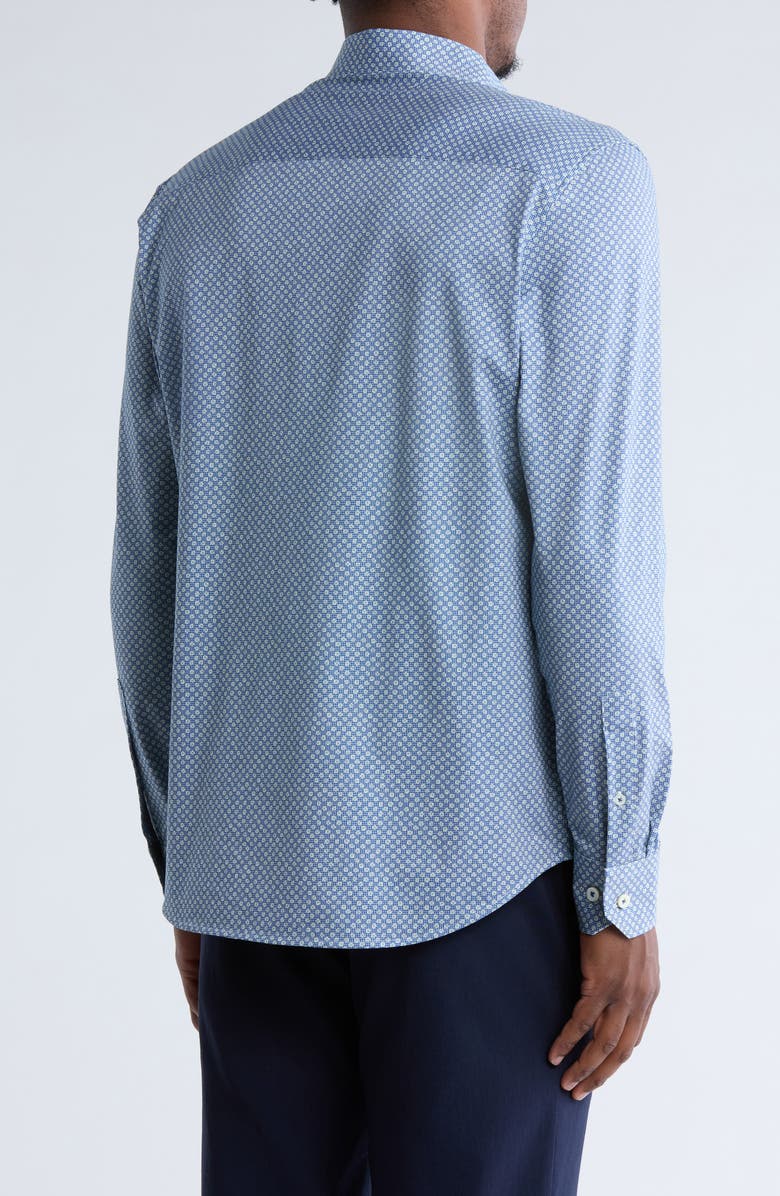 Bugatchi James Stretch Cotton Button-Up Shirt | Nordstromrack