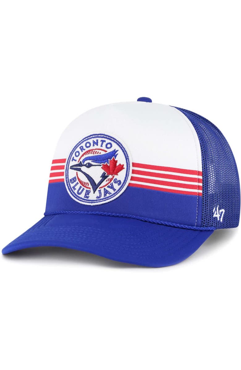 '47 Men's '47 Royal Toronto Blue Jays Lift Off Foam Front Mesh Trucker ...