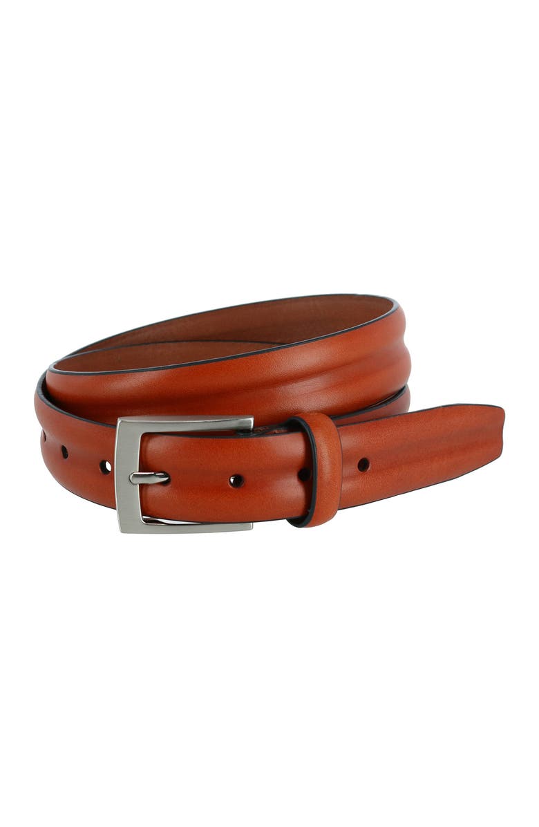 PHENIX 35MM Center Heat Crease Leather Belt | Nordstromrack