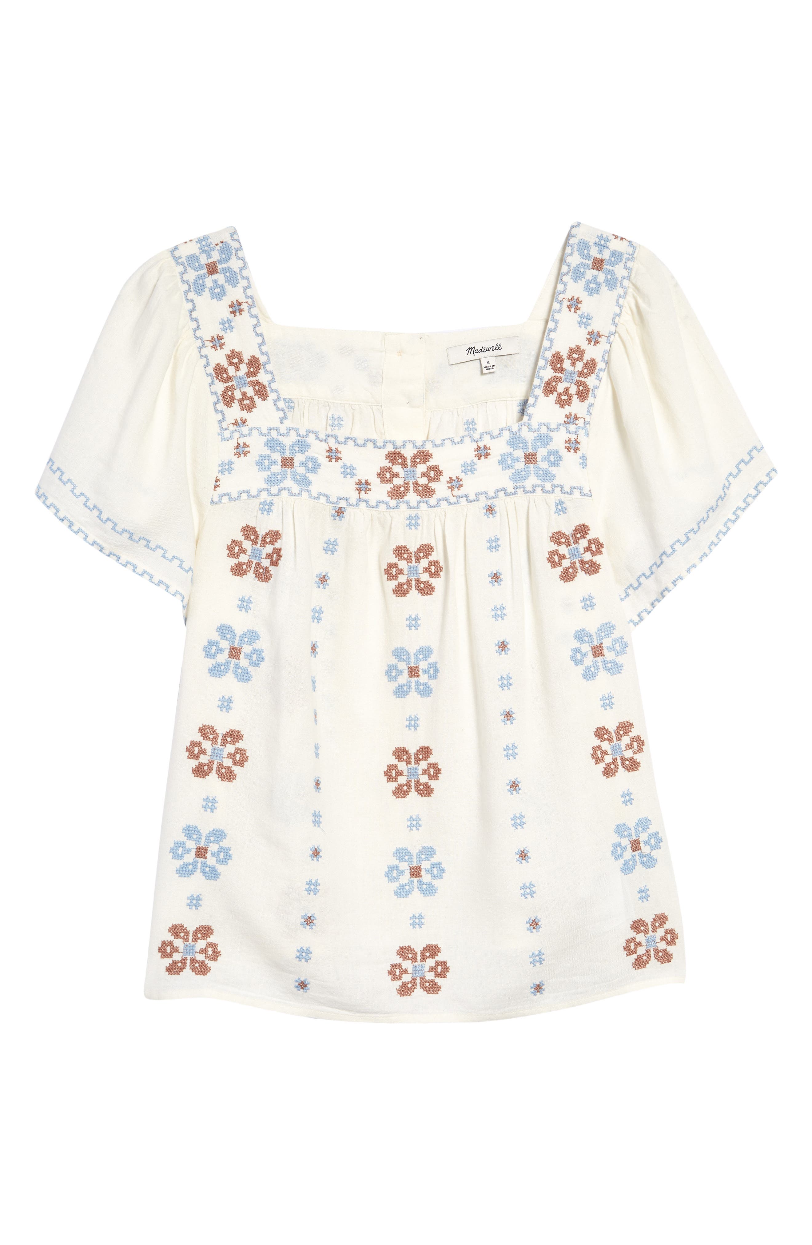 Madewell Cross Stitch Top | Nordstromrack