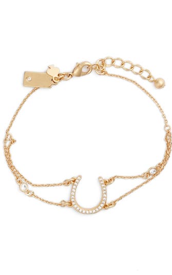 Kate Spade New York pavé horseshoe bracelet | Nordstrom