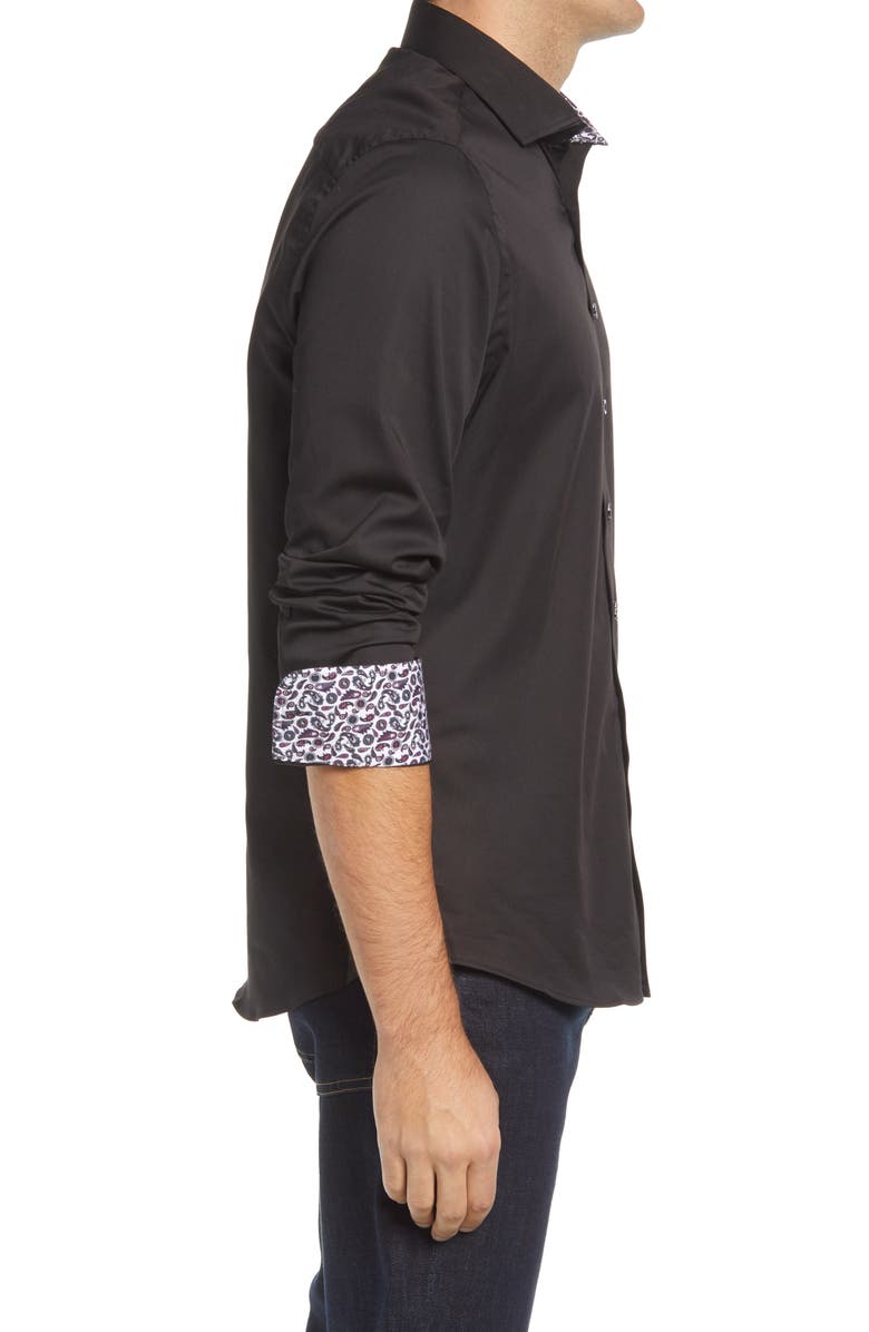 Stone Rose DryTouch Sateen Button-Up Shirt | Nordstromrack
