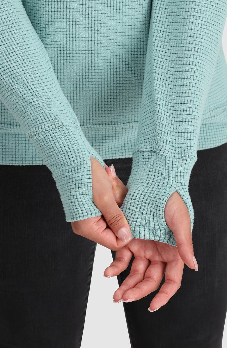 Outdoor Research Trail Mix Waffle Knit Cowl Neck Top | Nordstrom