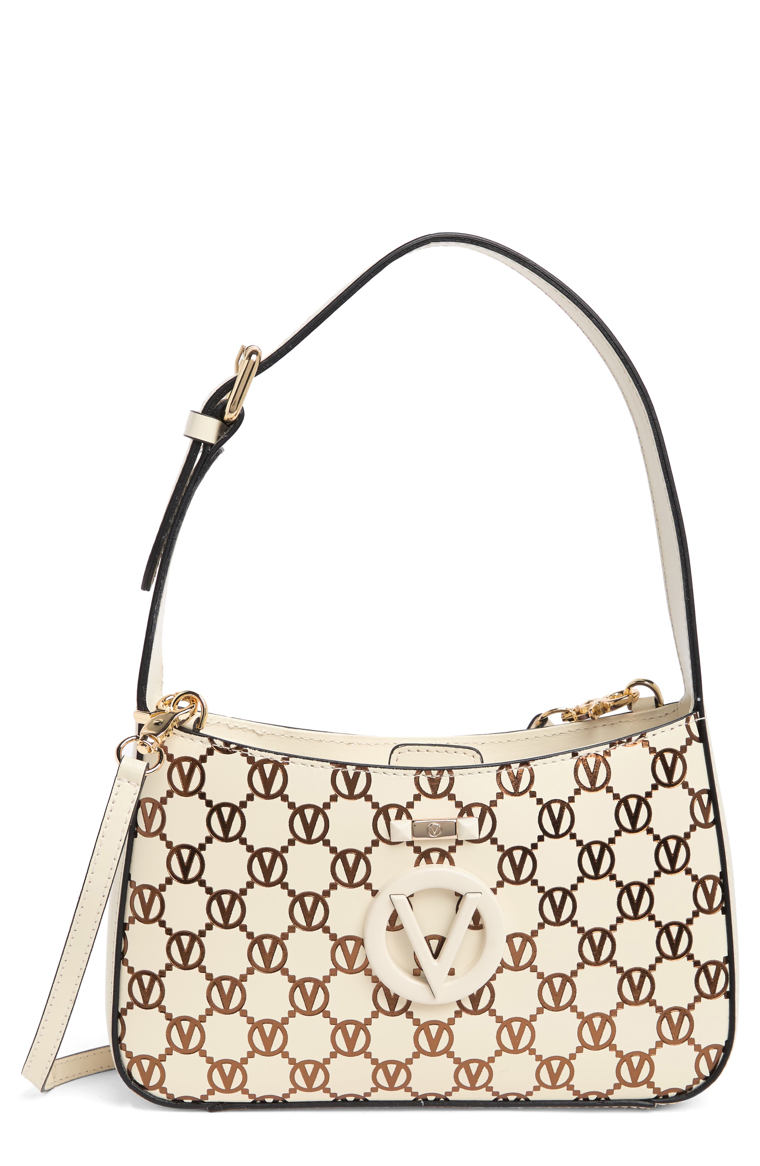 VALENTINO BY MARIO VALENTINO Kai Monogram Shoulder Bag | Nordstromrack