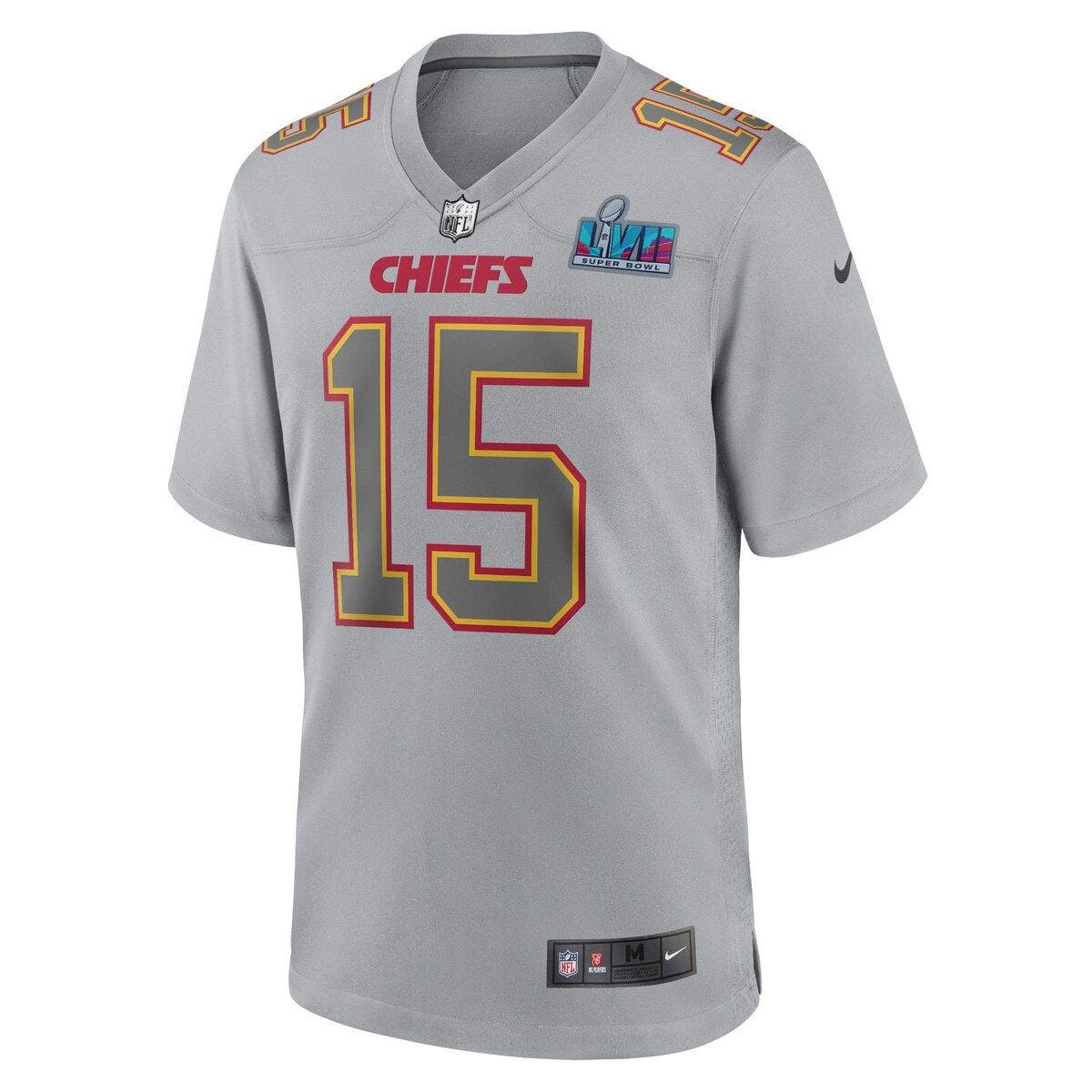 Nike Youth Nike Patrick Mahomes Gray Kansas City Chiefs Super Bowl LVII ...