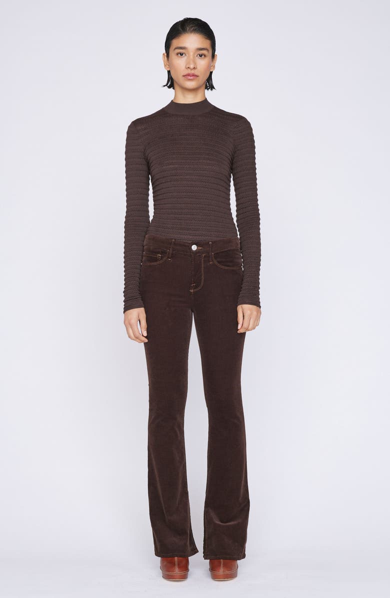 FRAME Le Mini Boot Side Slit Bootcut Corduroy Jeans | Nordstromrack