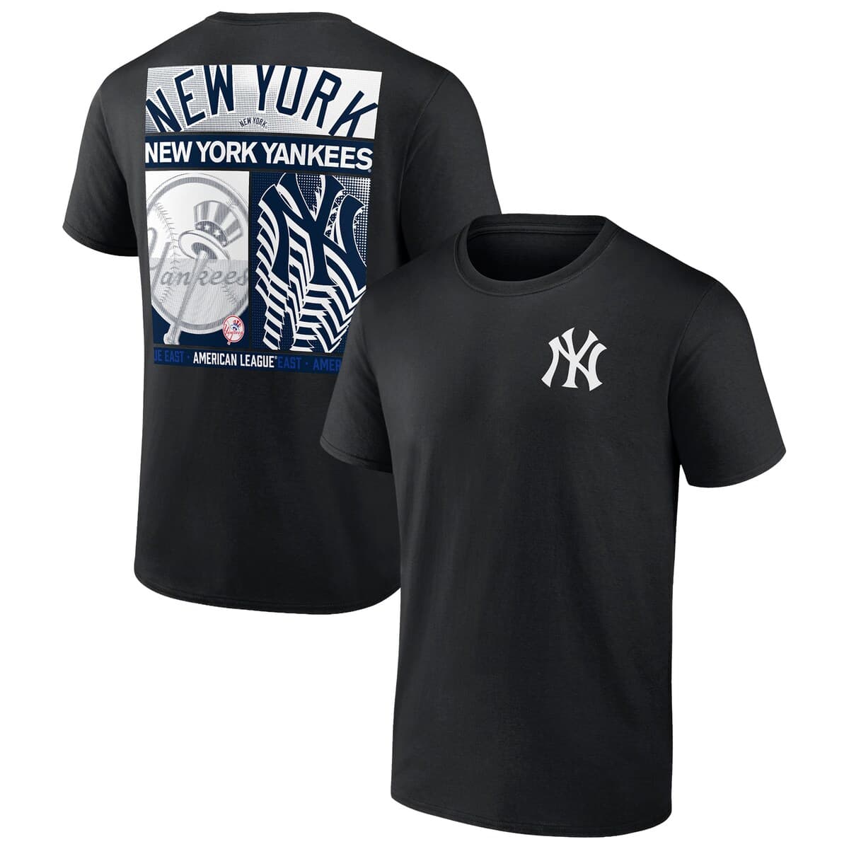 FANATICS Men's Profile Black New York Yankees Big & Tall Two-Sided ...