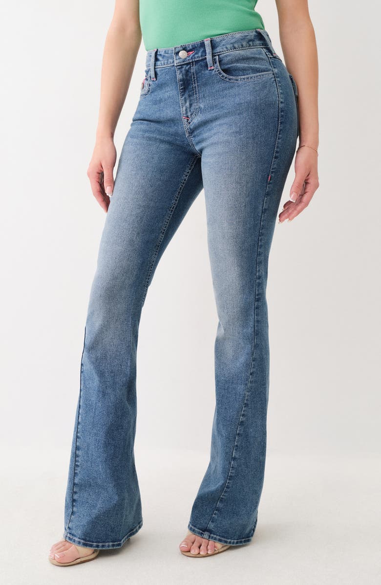 True Religion Brand Jeans Joey Mid Rise Flare Jeans | Nordstromrack