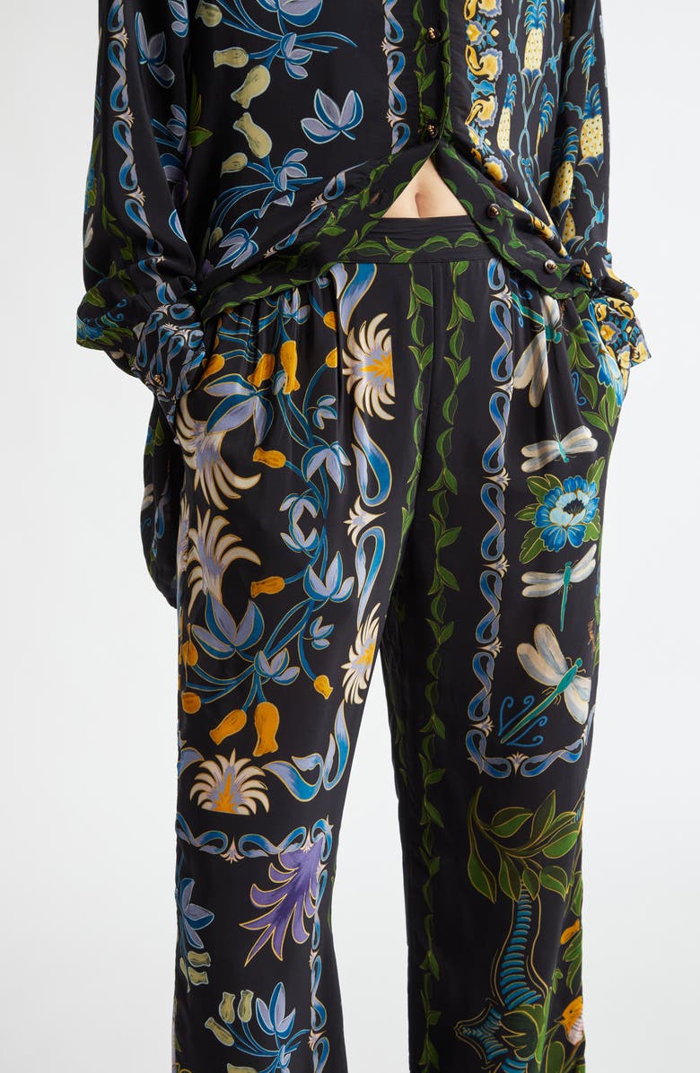 FARM Rio Winter Garden Floral Pants | Nordstromrack