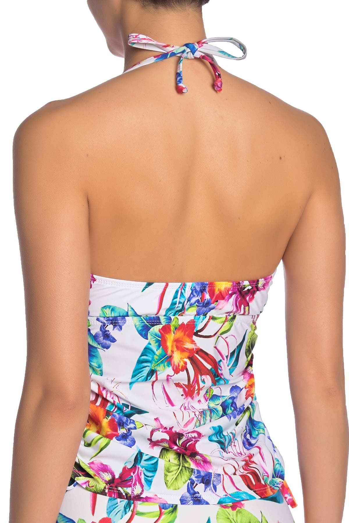 Athena Tropical Front Cutout Tankini | Nordstromrack