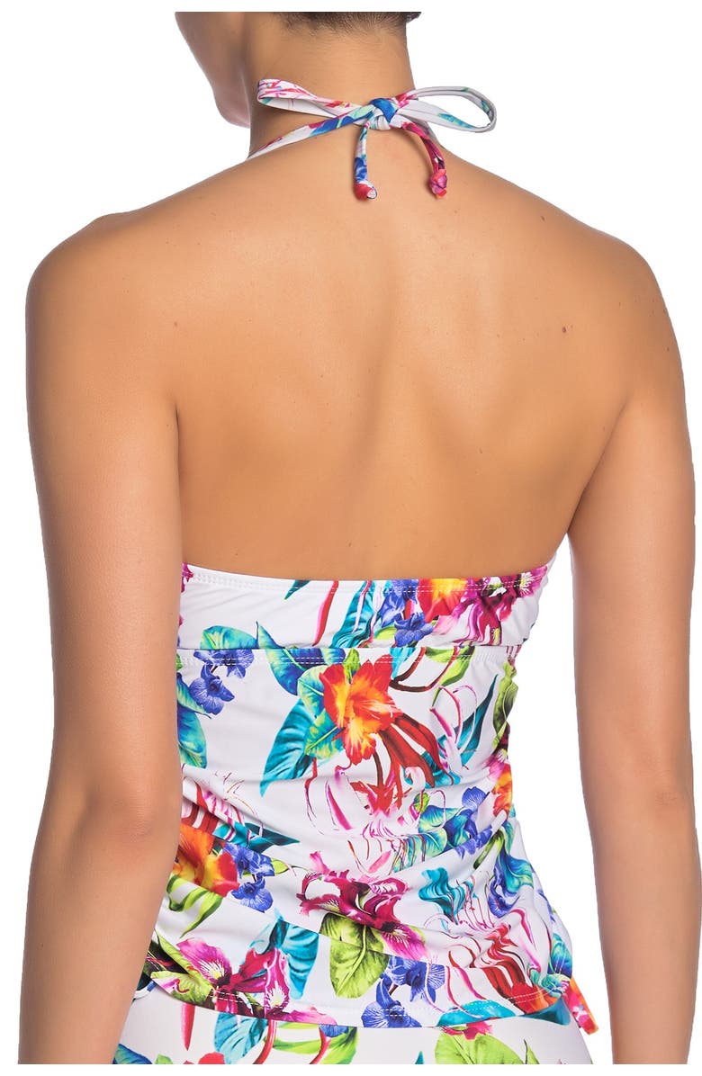 Athena Tropical Front Cutout Tankini | Nordstromrack
