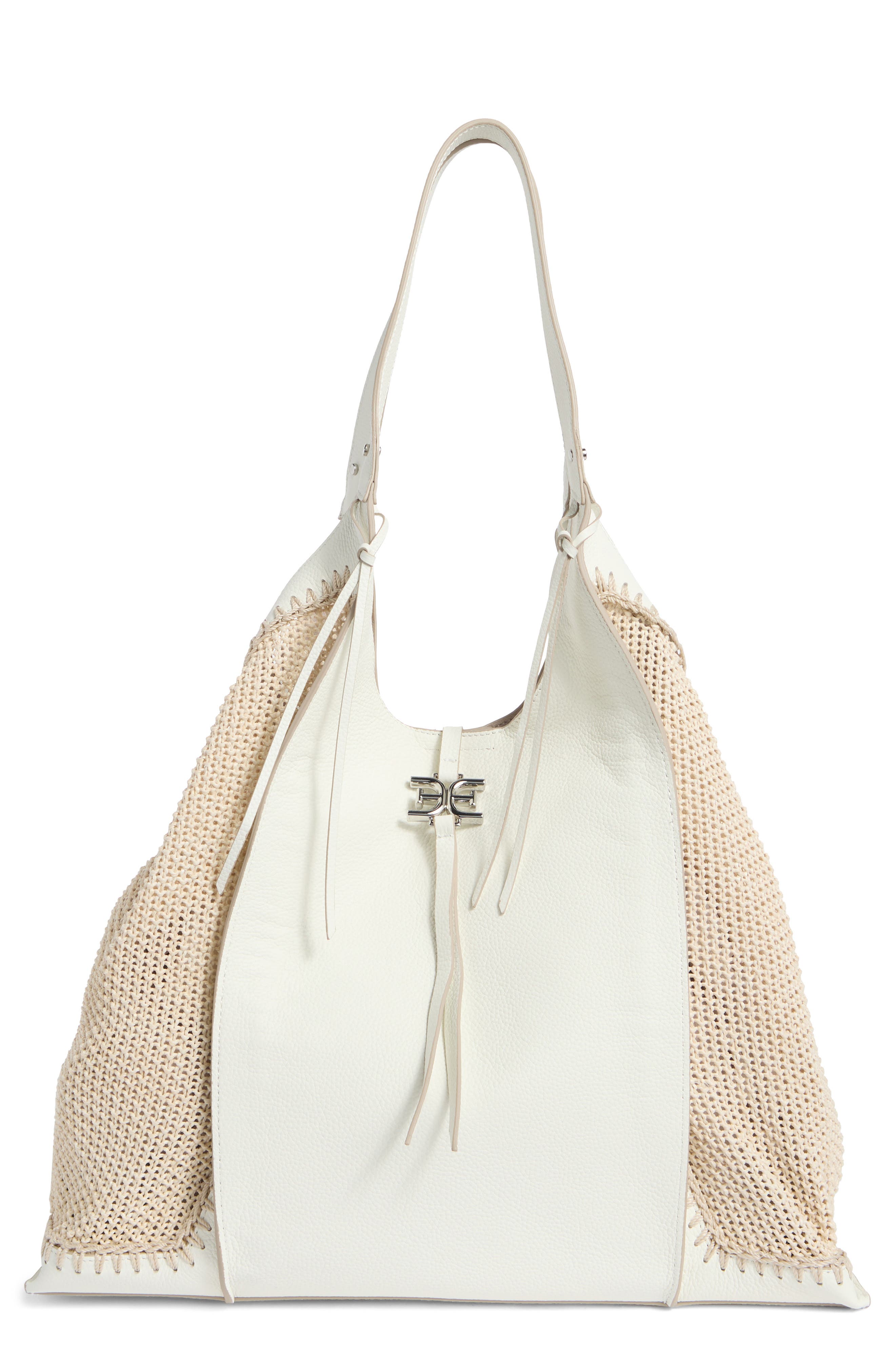 Sam Edelman Sylvia Tobo Raffia Shoulder Bag | Nordstromrack