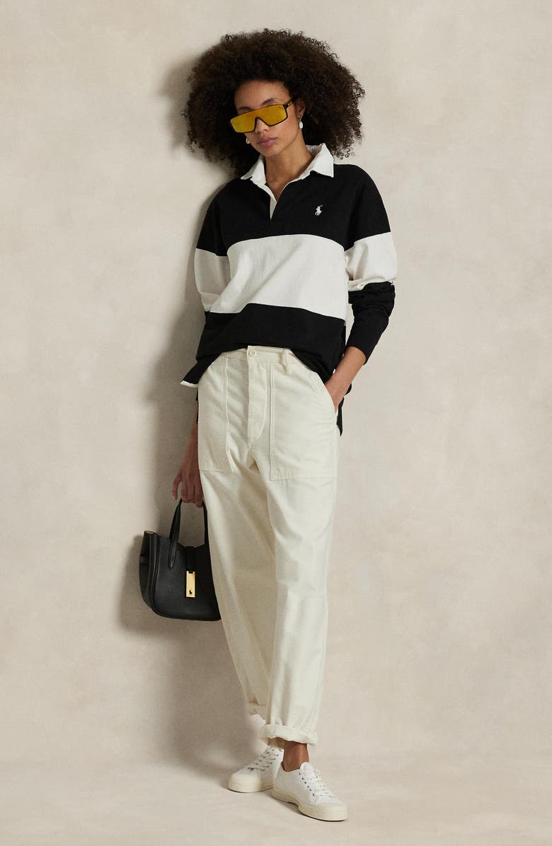 Polo Ralph Lauren Colorblock Cotton Rugby Shirt | Nordstrom