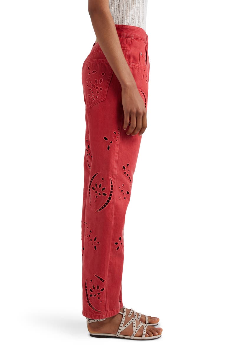 Isabel Marant Irina Eyelet Embroidered Jeans | Nordstromrack