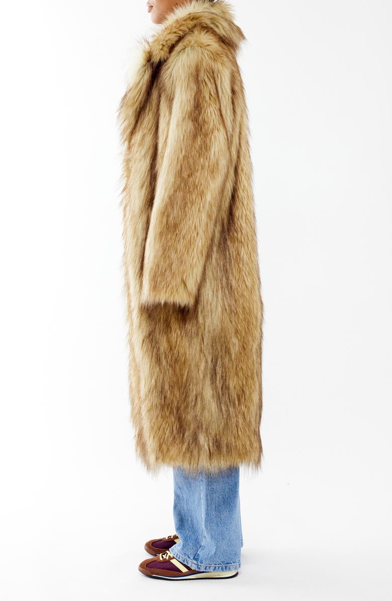 BDG Urban Outfitters Maxi Faux Fur Coat | Nordstromrack
