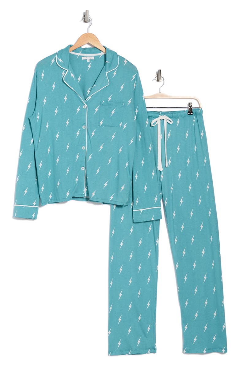 PJ Salvage Print Jersey Pajamas | Nordstromrack