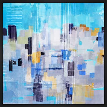 PTM IMAGES Bold Abstract Small LIX Floater Framed Canvas | Nordstromrack