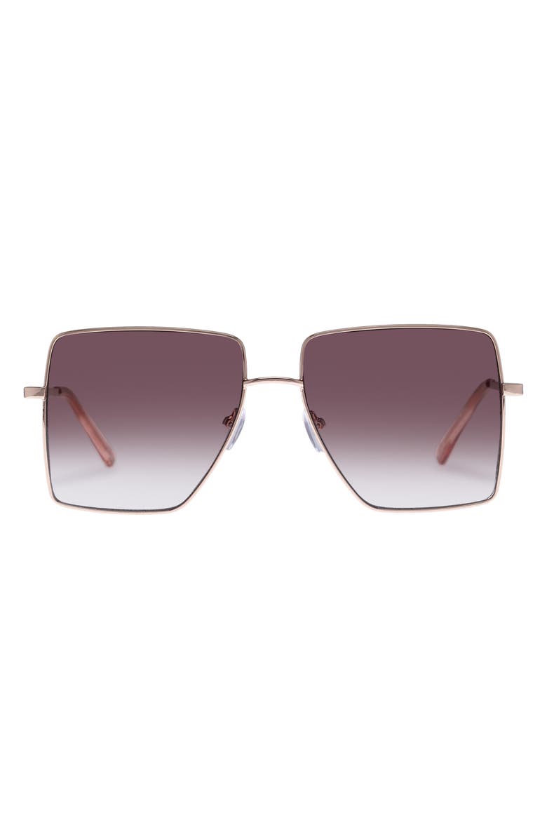 AIRE Hadron 58mm Gradient Square Sunglasses | Nordstromrack