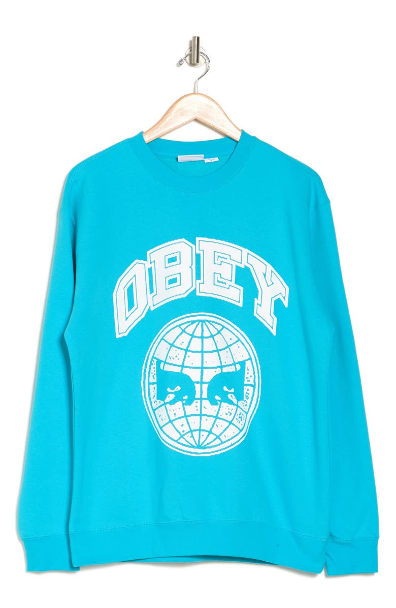 Obey Icon Planet Graphic Pullover | Nordstromrack