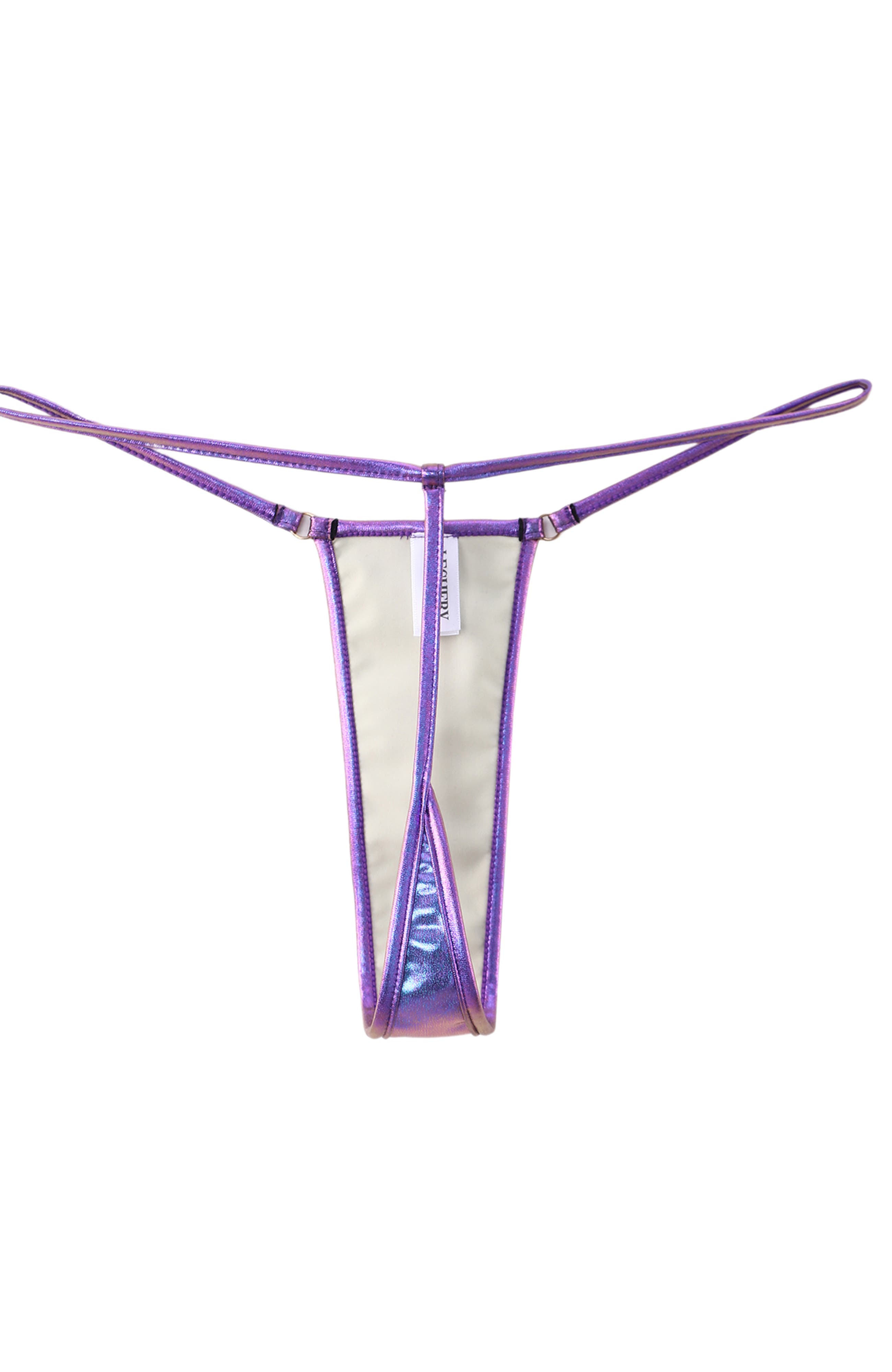 LECHERY® Lustrous Micro G-string Bikini Bottom | Nordstrom