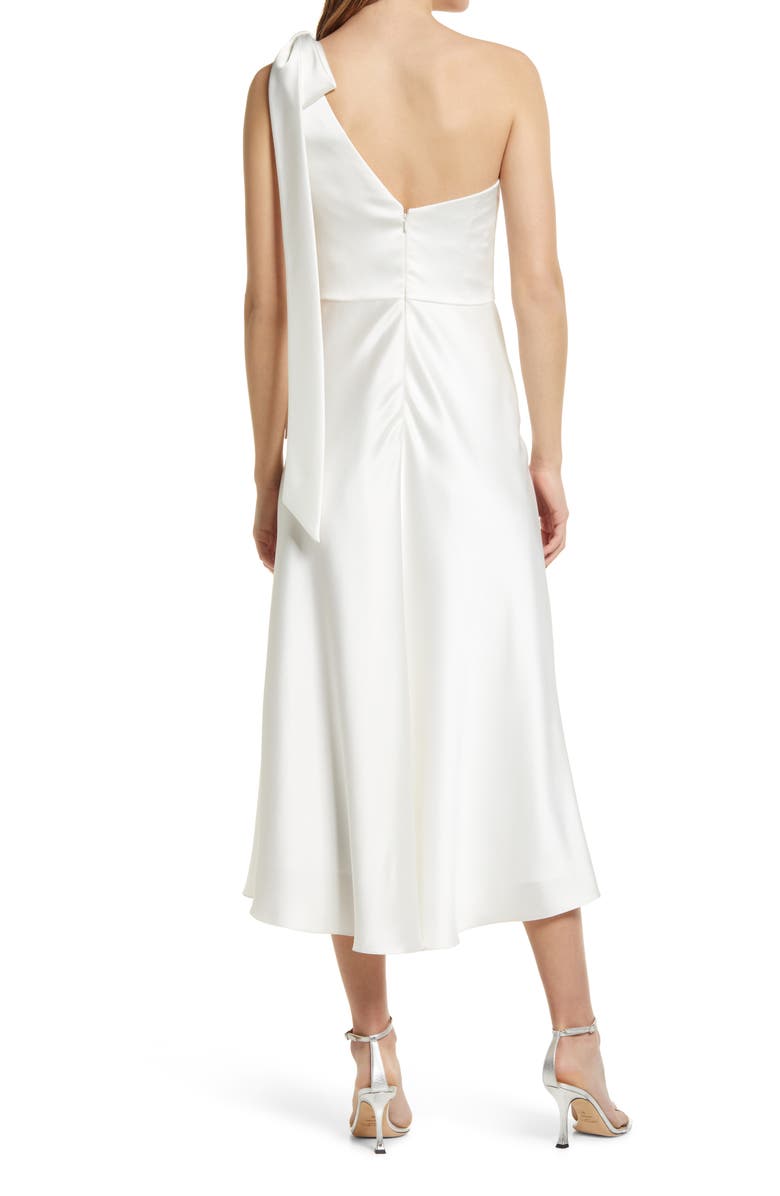 Amsale One-Shoulder Bias Cut Satin Dress | Nordstromrack
