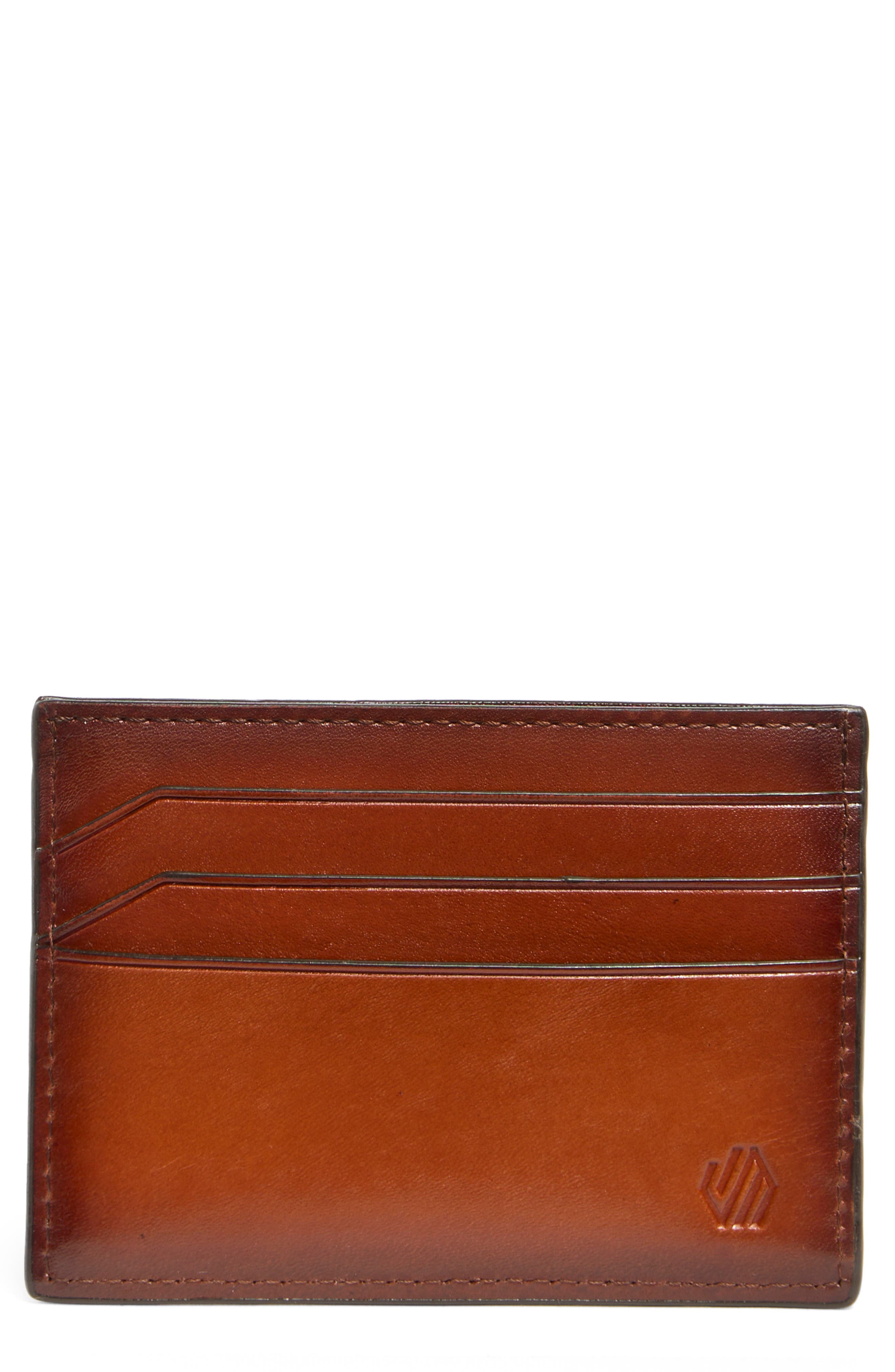 Johnston & Murphy Weekend Leather Card Case | Nordstromrack