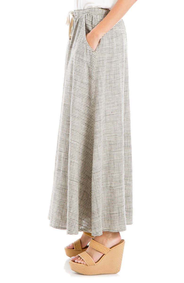 MAX STUDIO Minicheck Maxi Skirt | Nordstromrack