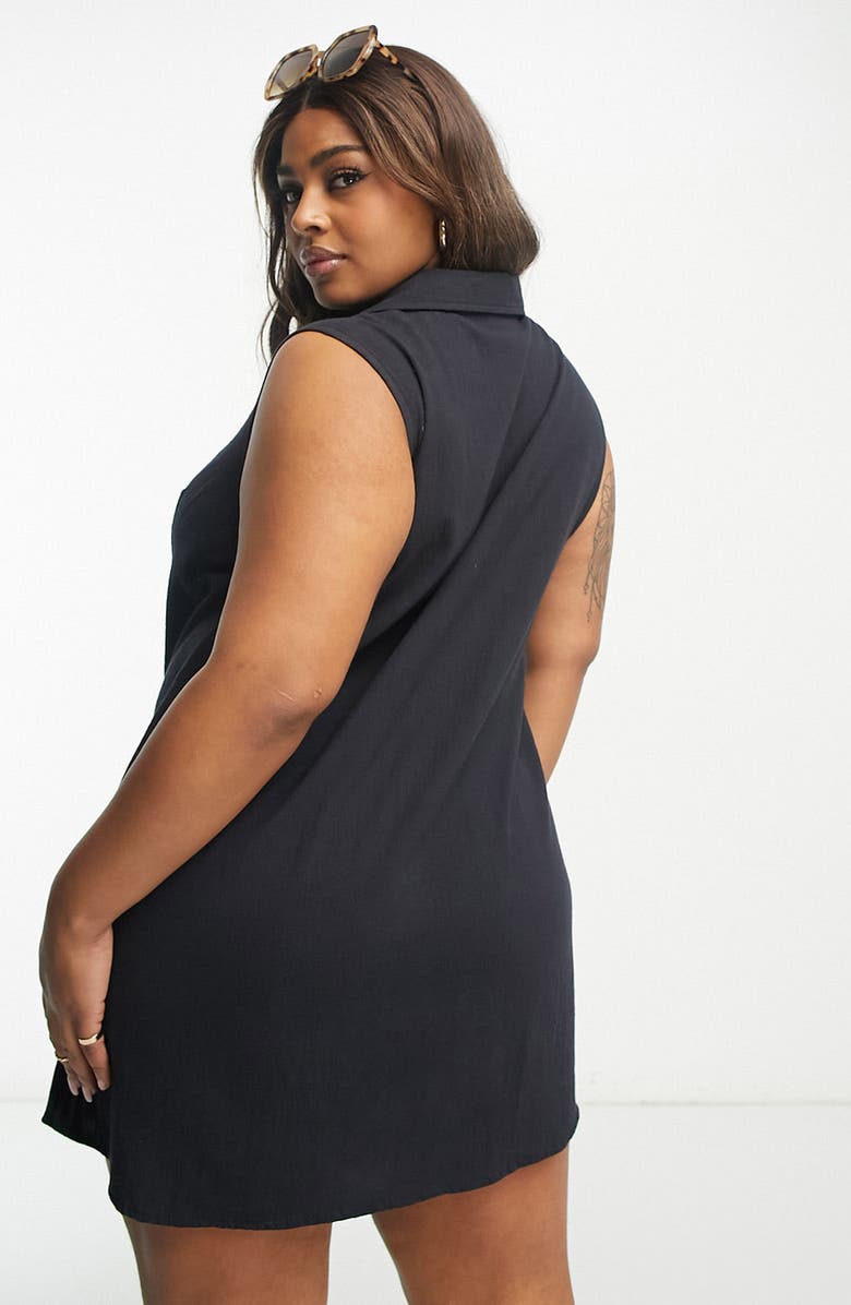 ASOS DESIGN Curve Sleeveless Shift Dress | Nordstromrack