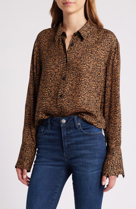 Women's 100% Silk Button Up Tops | Nordstrom