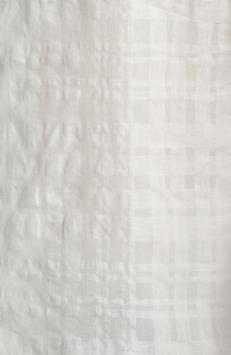 John Varvatos Danny Linen & Cotton Short Sleeve Camp Shirt | Nordstromrack