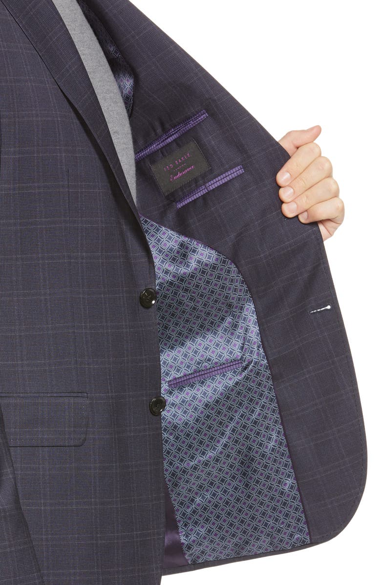 Ted Baker London Jay Trim Fit Plaid Wool Suit | Nordstromrack